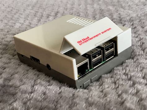 nes case raspberry pi 3 2 and b by old skool tools not 3d