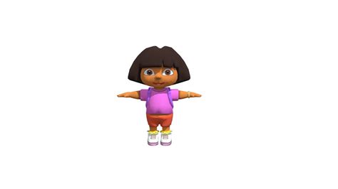 Dora The Explorer Download Free 3d Model By Gaddiellartey2010