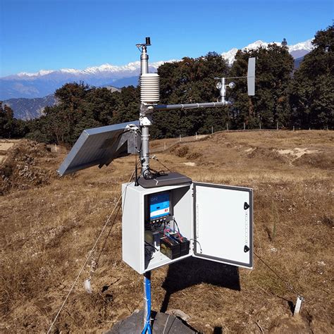 automatic weather station equipment for agriculture and environment