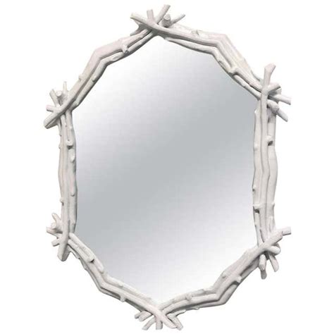 one of a kind original bark twig mirror at 1stdibs