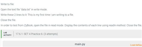 solved write to file open the text file data txt in write