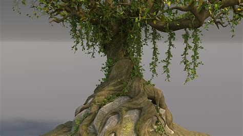 old tree 3d model blender market