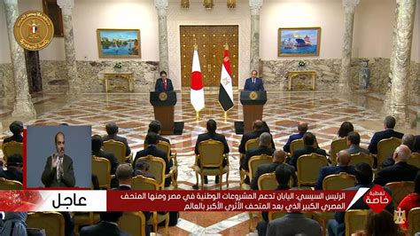 رفع مستوى العلاقات بين مصر واليابان إلى مستوى الشراكة الاستراتيجية