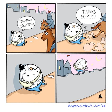 Humpty Dumpty Banana Moon Comics