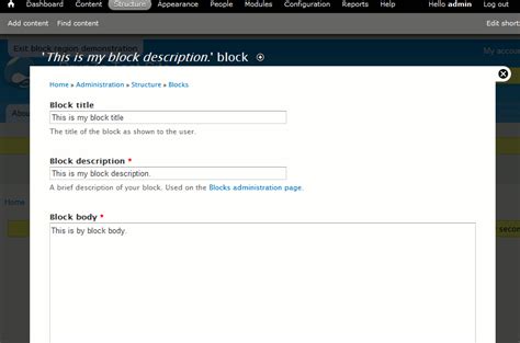 how to create a new block in drupal 7 inmotion hosting support center