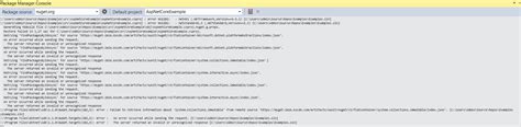 nuget dotnet restore not working stack overflow