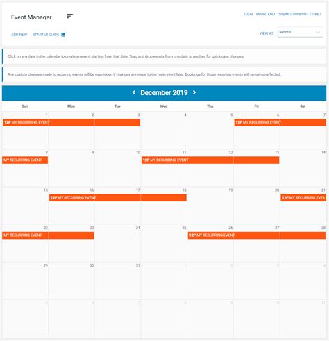 an easy guide to create wordpress recurring calendar events