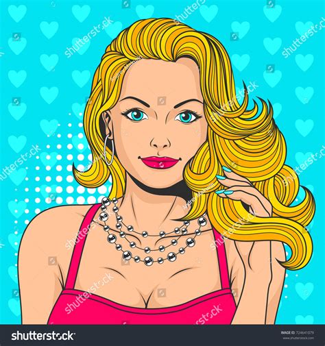 Sexy Beautiful Woman Vector Illustration Royalty Free Stock Vector
