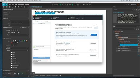 how to host your html website on github pages for free