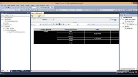 how to create multiple value parameters in ssrs video6 youtube