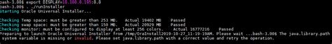 solved the java library path system variable is missing or invalid