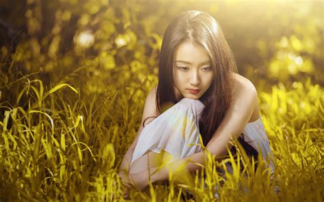 Sunlight Women Outdoors Women Model Portrait Long Hair Nature