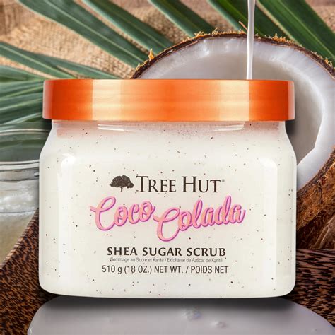 Esfoliante Tree Hut Coco Colada Shea Sugar Scrub 510g O Segredo Da P