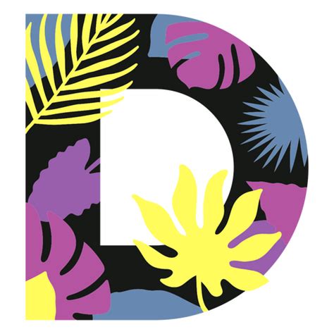 Diseño Png Y Svg De Monograma De Verano Plano D Para Camisetas