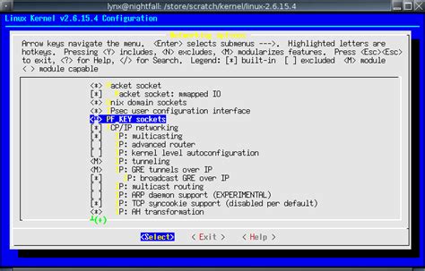 linux what decides which kernel modules are built in the kernel