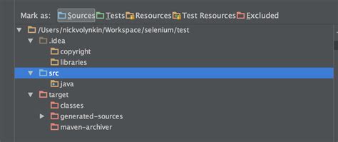 java importing selenium webdriver from maven to intellij idea stack