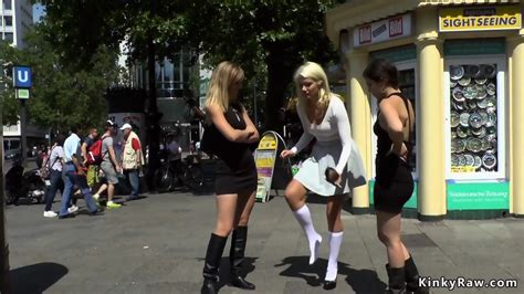 Fucked Up Blonde Selling Ass On The Street Eporner