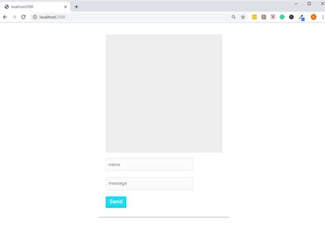 simple chat app using nodejs and mongodb atlas part 4
