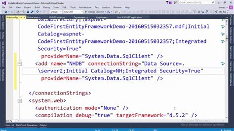 7 entity framework code first demo youtube