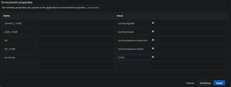 java how to inject a secret key at runtime via aws