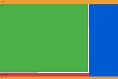 html flexbox overflow scrollbar displaying on body