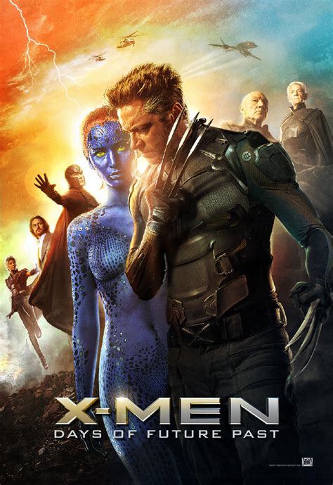 Poster Bunch Of Characters From Bryan Singers X Men Days Of Future