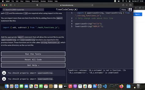 problems importing functions javascript the freecodecamp forum