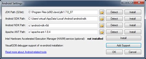 debugging vs android projects with visualgdb visualgdb tutorials