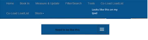 html bootstrap collapse nav bar doesn t collapse on