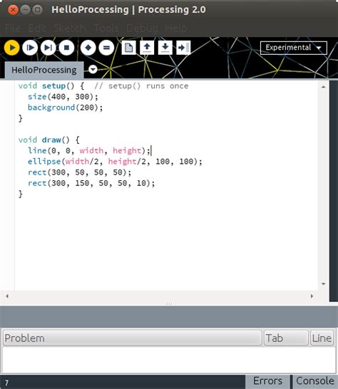 arduino er hello processing 2 0 draw something