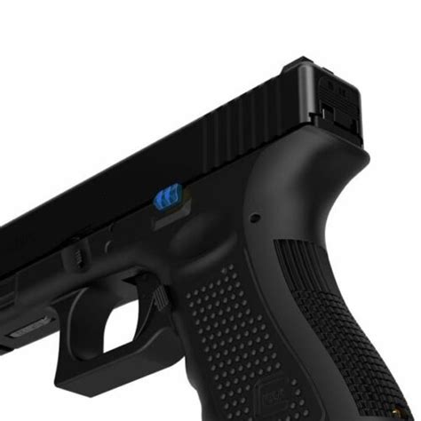 Tyrant Designs Extended Slide Stop Release For Glok 42 43 43x 48 Black