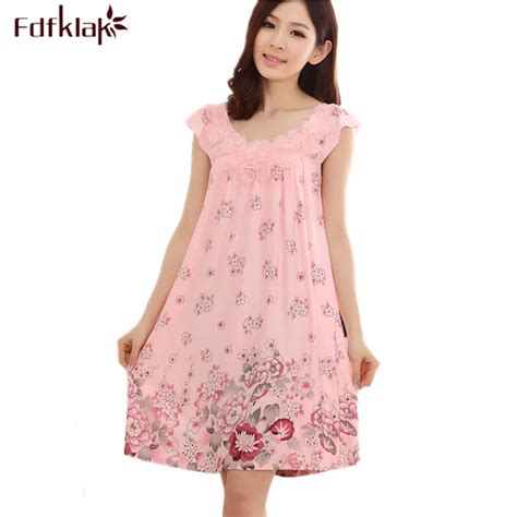 Fdfklak Summer Sexy Lingerie Hot L Xxl Large Size Nightgowns Sleeveless