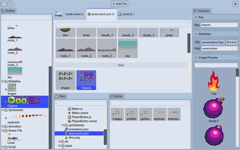 phaser editor 2d by phasereditor2d