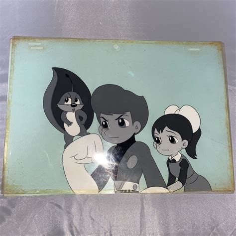 3 宇宙少年ソラン セル画 立花ソラン チャッピー 古月ミカ モノクロセル 白黒 Tv古いテレビアニメ昭和 Tcj 60年代 レア匿名 あ行