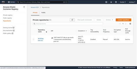 how to build a docker image and push it to aws ecr