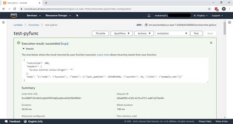 phase 3 building a site visit counter with aws api