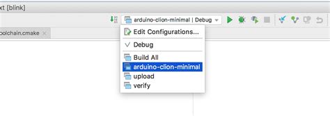 developing arduino sketches with jetbrains clion a minimal example