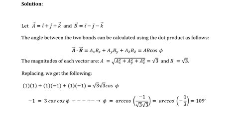 90 Bond Angle In Methane In The Methane Molecule Mathbf{c H} {4