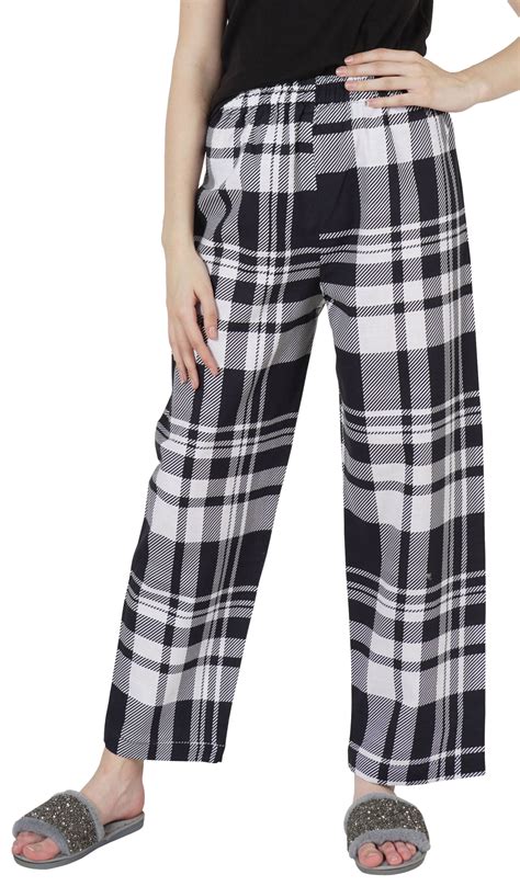 Inkmesoprinted Long Sleepwear Lounge Pajama Pants For Women Loose Fit