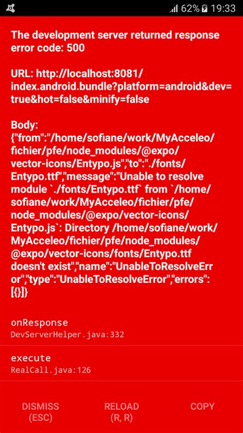 react native unable to resolve module fonts entypo ttf from