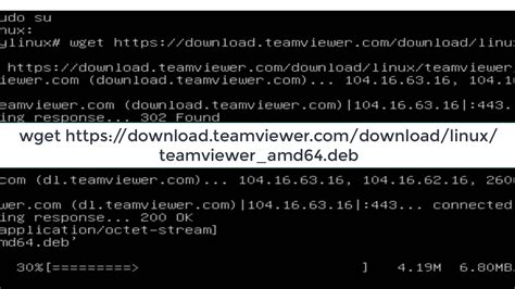 linux teamviewer from command line cli youtube