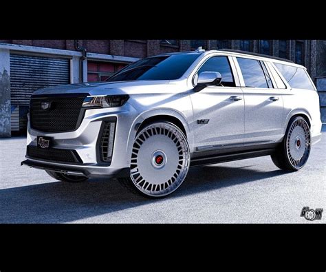 2023 Cadillac Escalade V Esv Dreams About Riding On 30 Inch Wheels