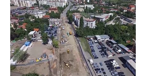 Вижте изграждането на третия лъч от метрото от птичи поглед Видео