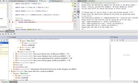 java unable to get value for an object from hashmap