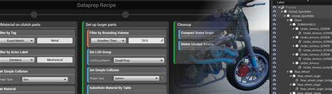 visual dataprep unreal engine documentation