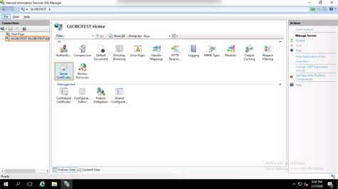 install ssl certificate on windows server 2019 using iis