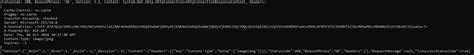 c displaying an image from responsemessage stack