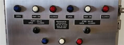 fail safe electric automation and custom control panel
