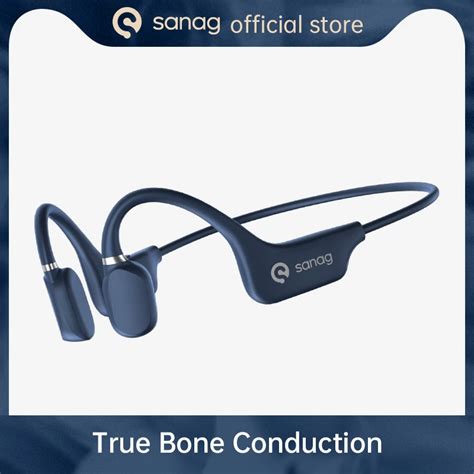 Sanag A5x True Bone Conduction Earphone Open Ear Bluetooth Wireless