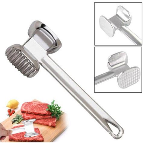 Meat Tenderizer Steak Mallet Hammer Kitchen Tool Shopee Philippines
